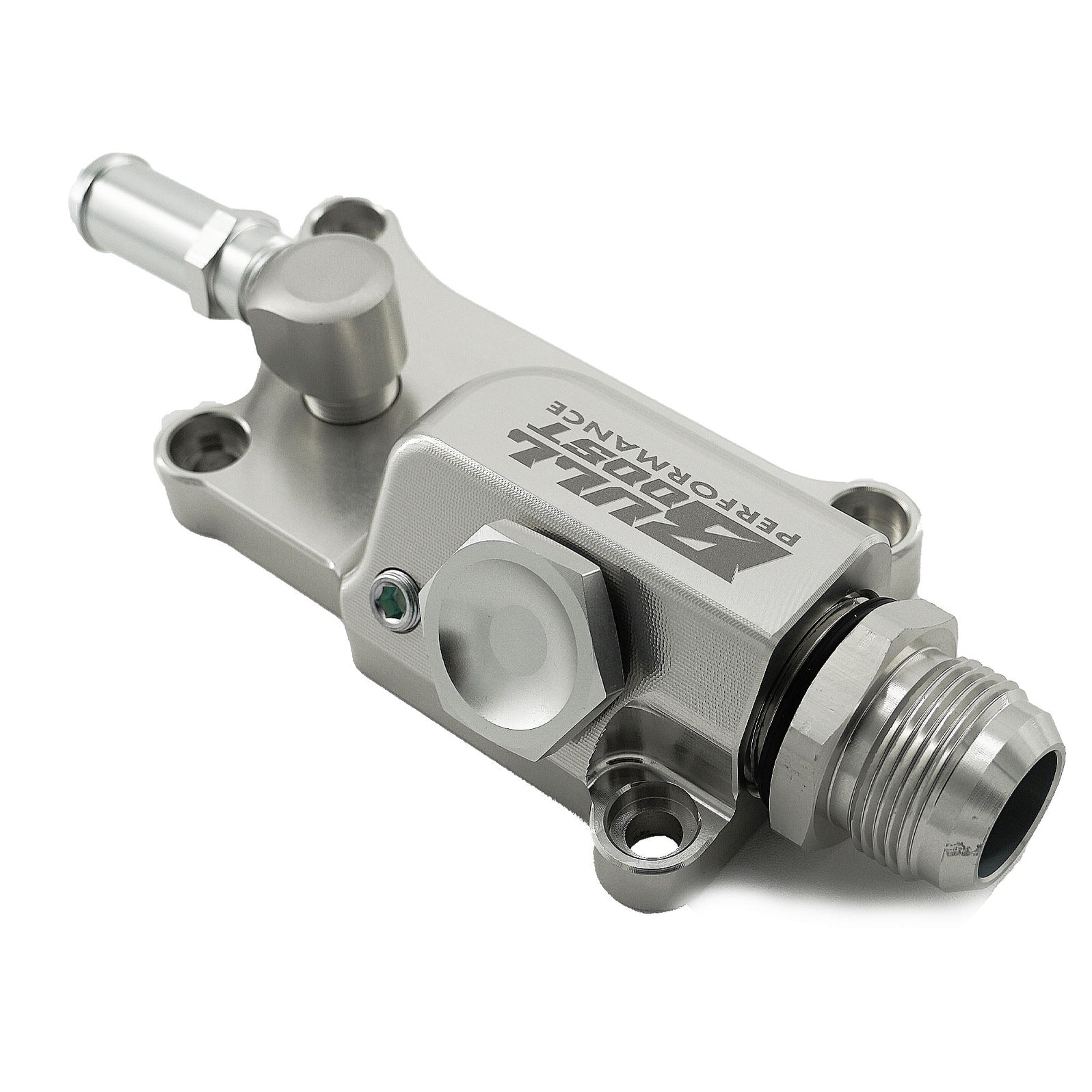 16AN K Series Upper Coolant Housing W Straight Elbow Hose Fitting For ...