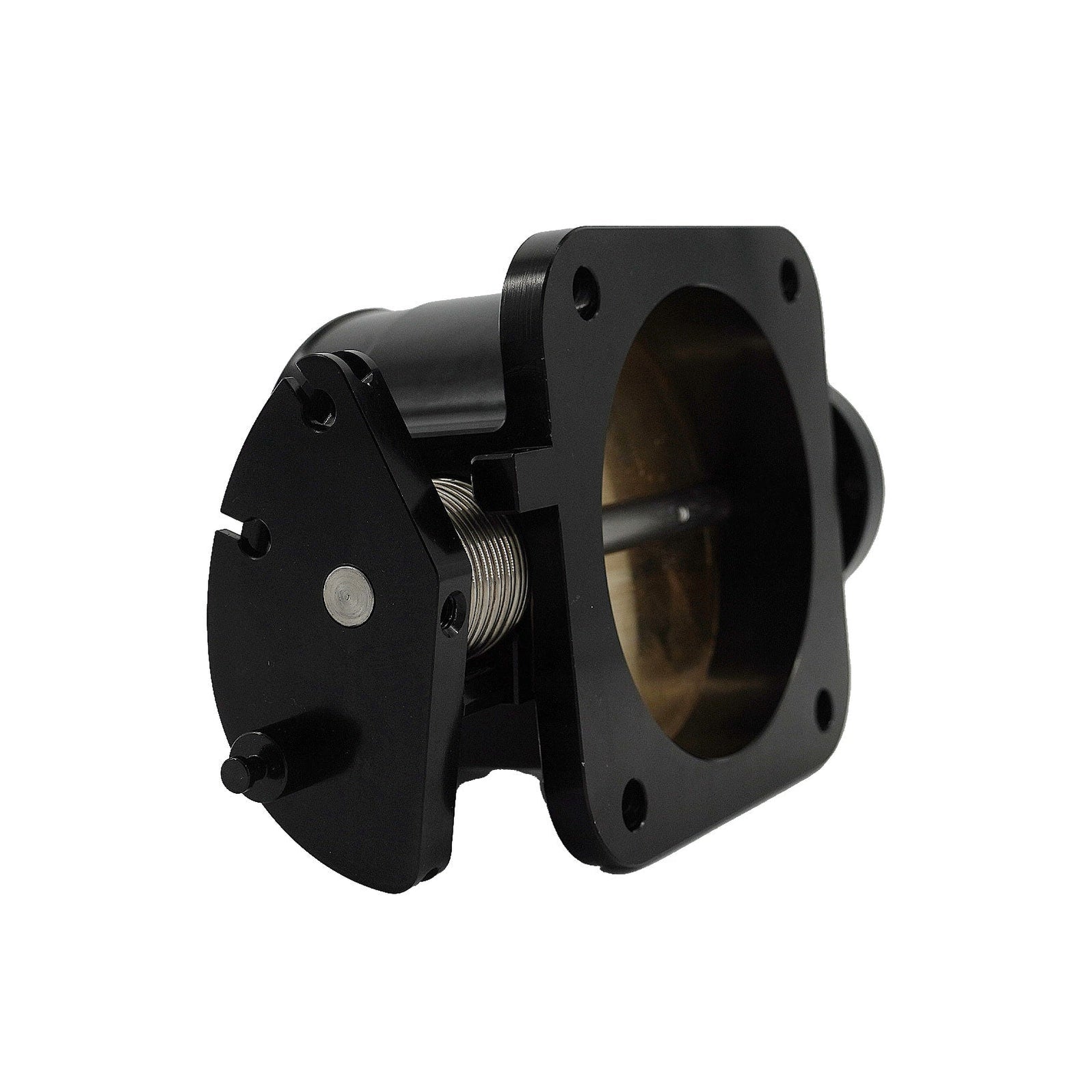 90mm HiFlow Billet Black Anodized Throttle Body 2JZGE 2JZ-GE 2JZ GE US ...