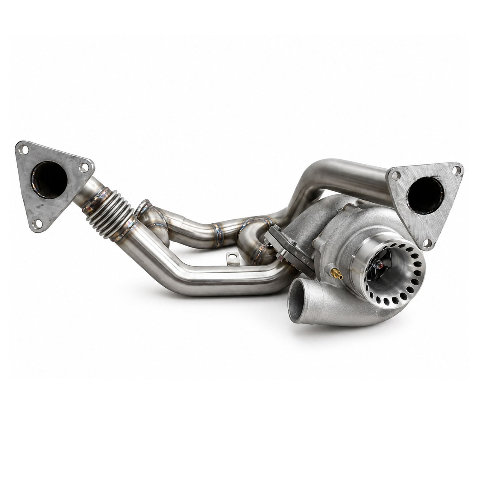 Mid Mount Single Turbo Kit for Nissan 370Z 370GT VQ37VHR Manual Transm ...