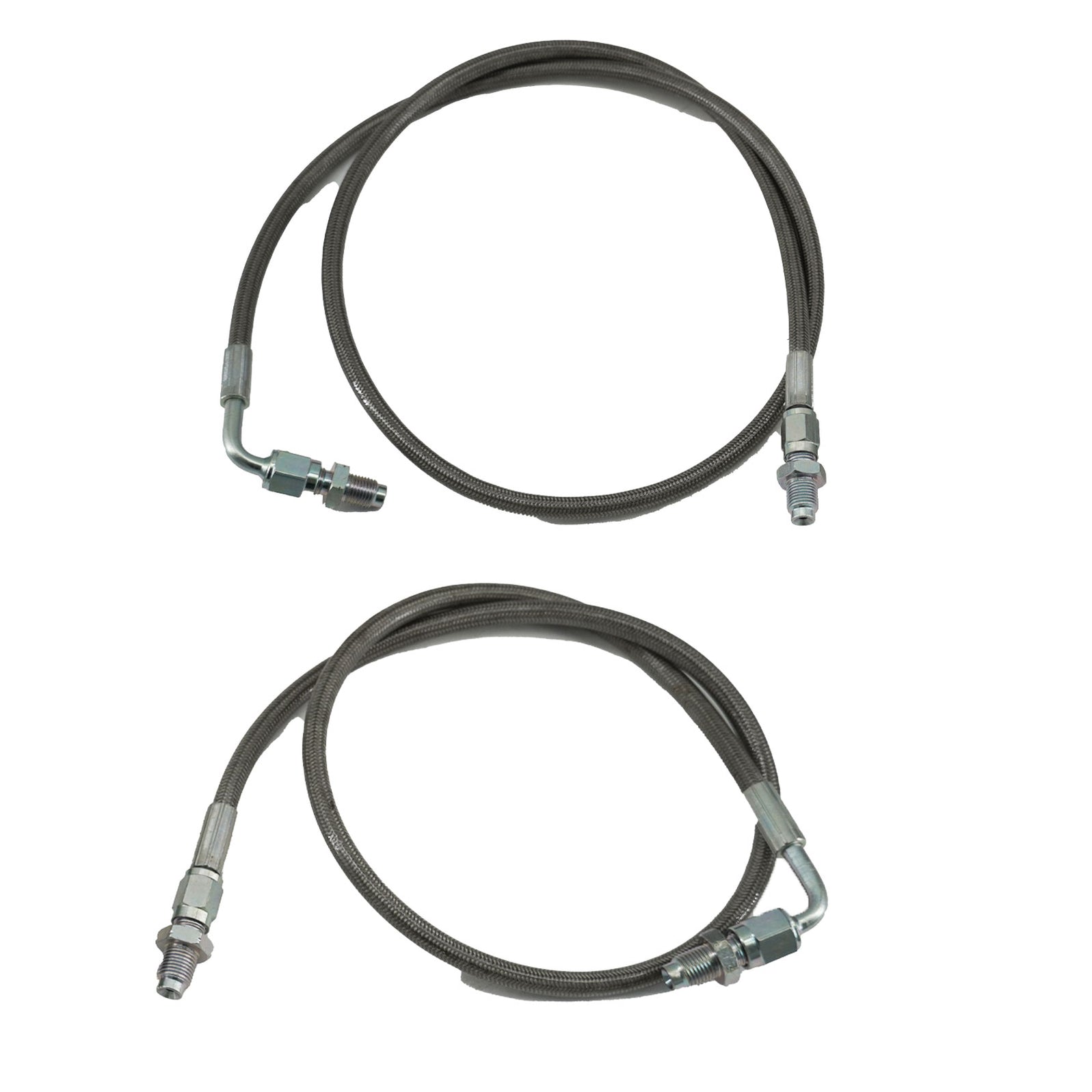 Front & Rear Brake Line Replacement Kit For 92-95 Honda Civic w/rear d ...
