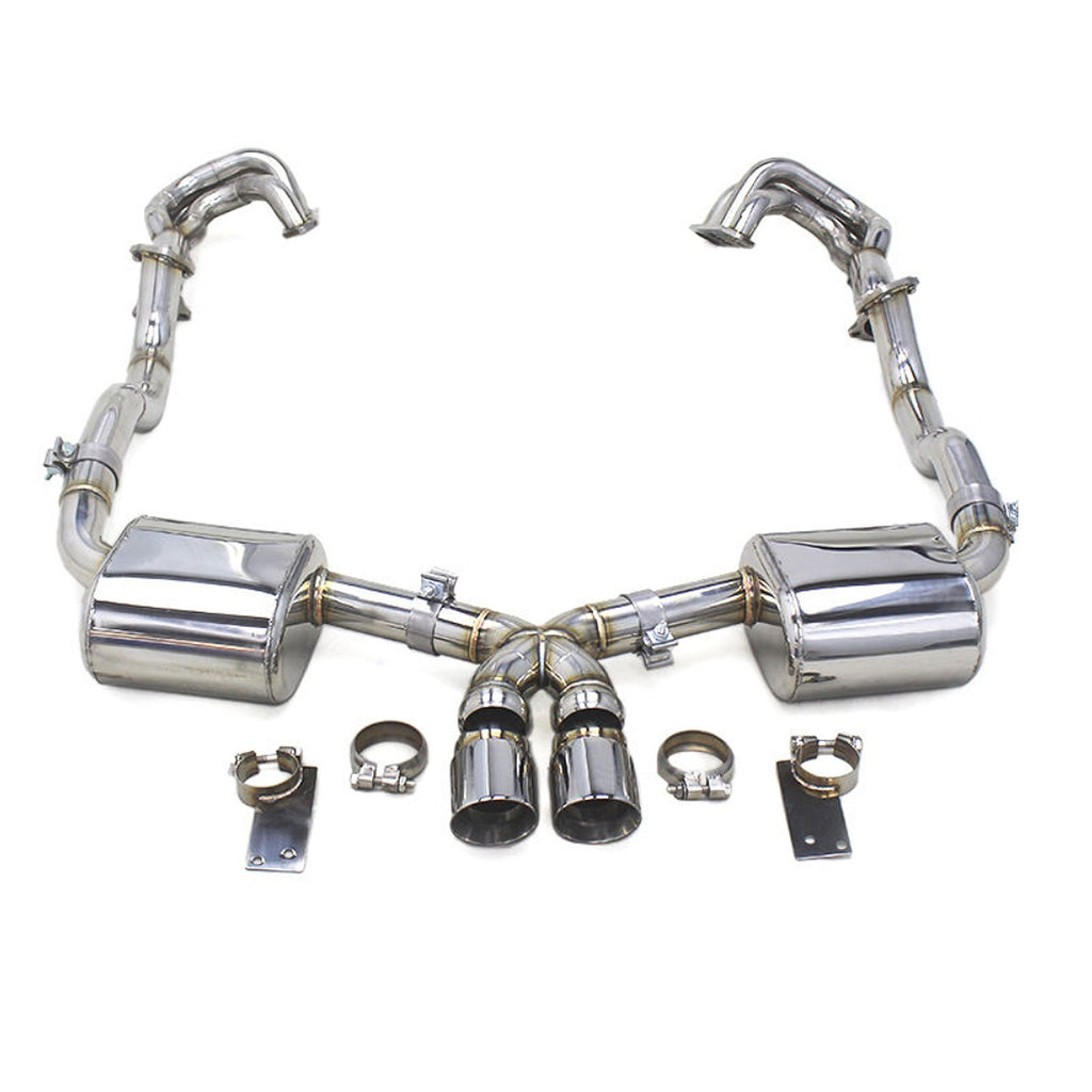 Stainless Valved Catback Exhaust for Porsche Boxster Cayman 981– Bull ...