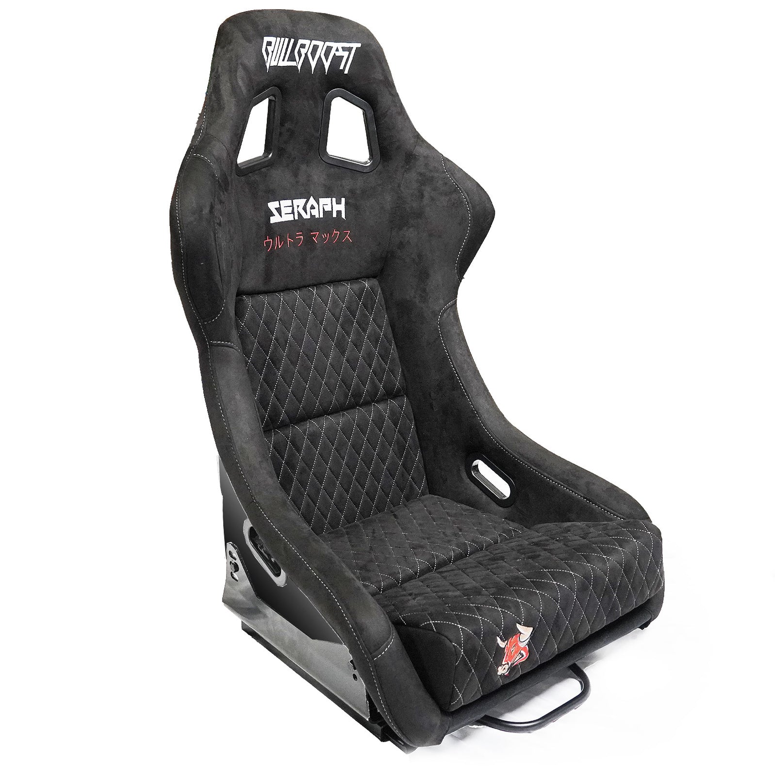 Bull Boost Adjustable Racing Lowered Ultra Max Bucket Seat with Slider ...