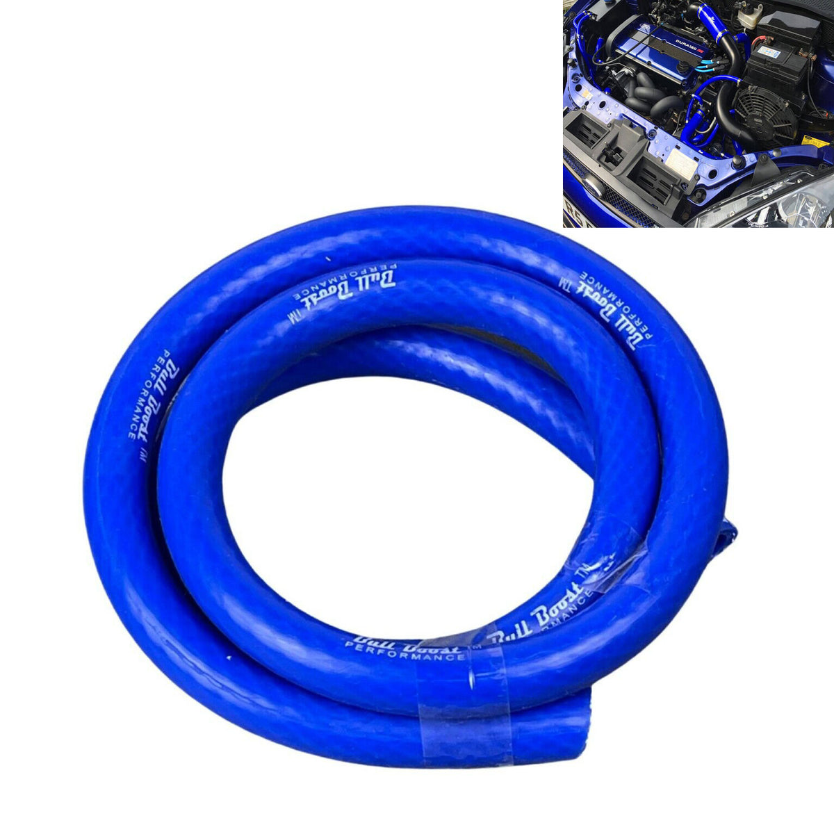 10mm 3/8 BLUE Vacuum Silicone Hose Racing Line Pipe Tube 4 Feet Per Or ...
