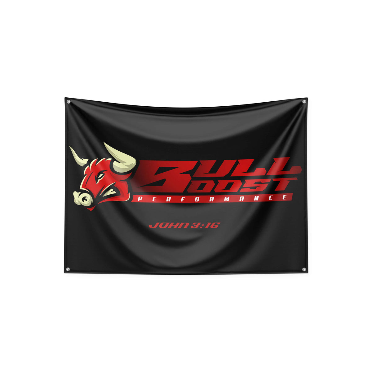 Garage Shop Banner 25x55 inch | 45 Entries– Bull Boost Performance