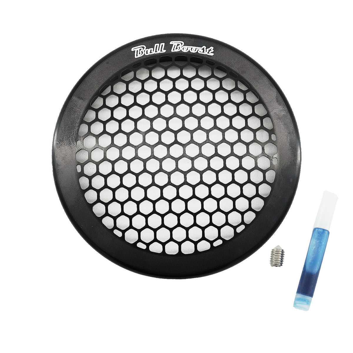 Black Billet 4" Inch Turbo Inlet Guard Velocity Stack Adapter Bellmout ...