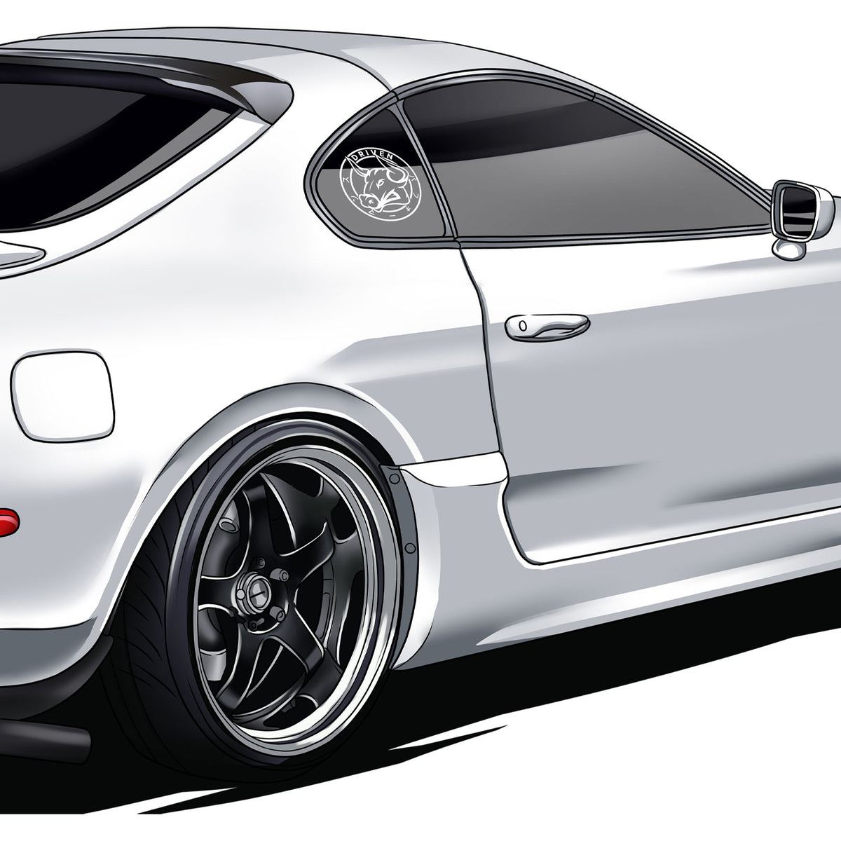 Bull Boost Driven Vinyl Window Sticker– Bull Boost Performance