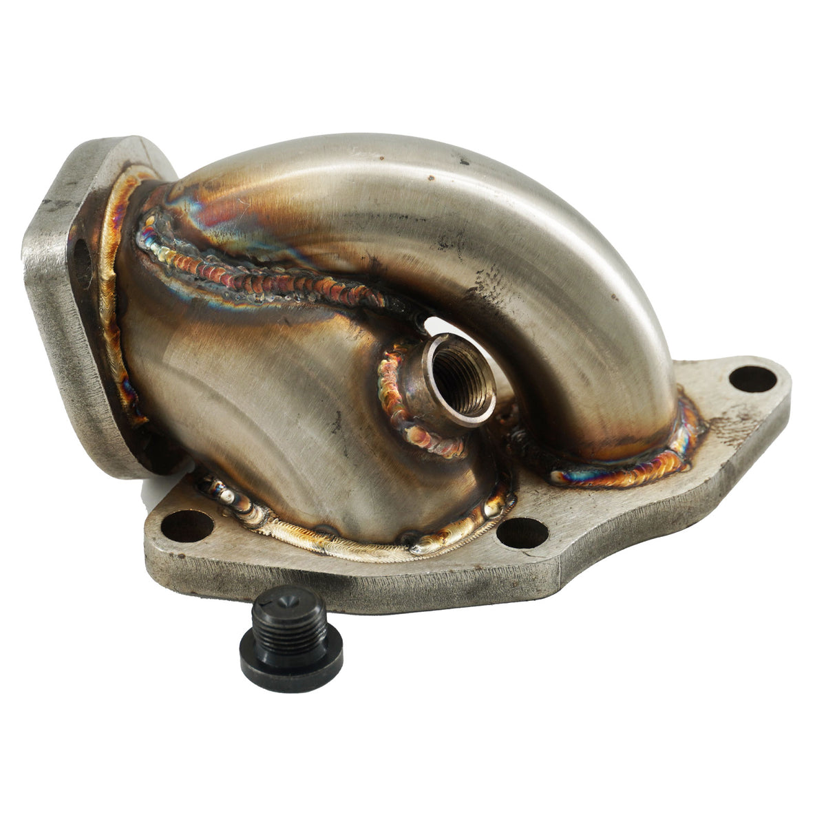 DSM Talon Eclipse o2 housing 90-99 1g 2g 4g63 Galant Stainless Steel T ...