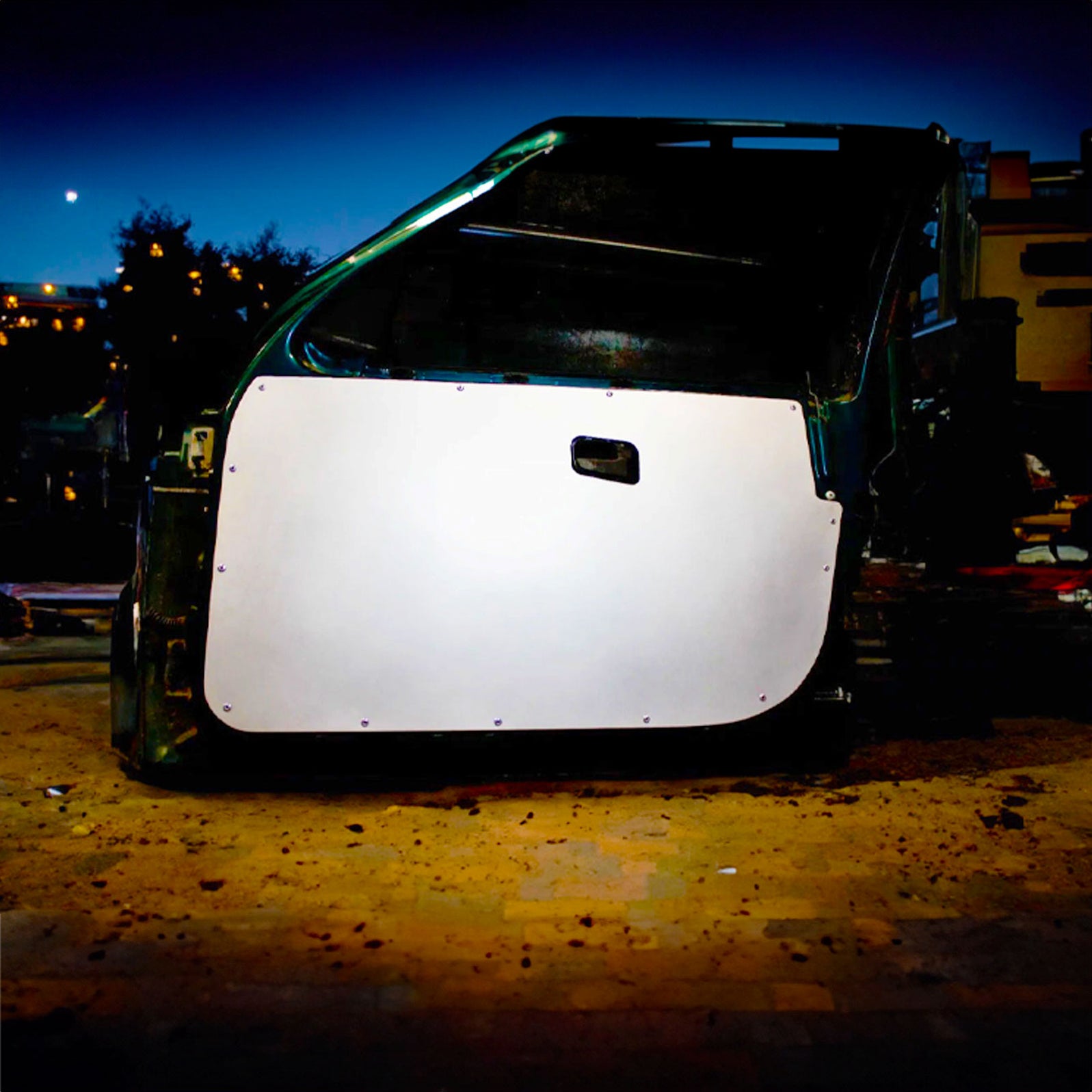 Aluminum Front 4 Door Panels Skins Race Track Car Cards for BMW E36 Se ...