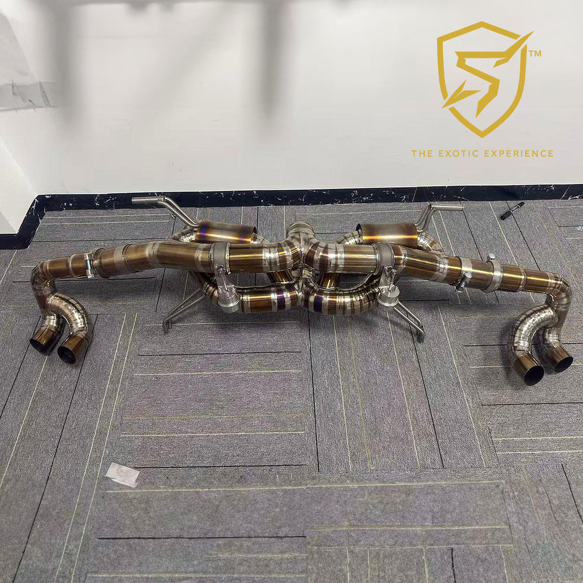 True F1 Exhaust System for Lamborghini Huracan LP580 LP610 5.2L 2014-2 ...
