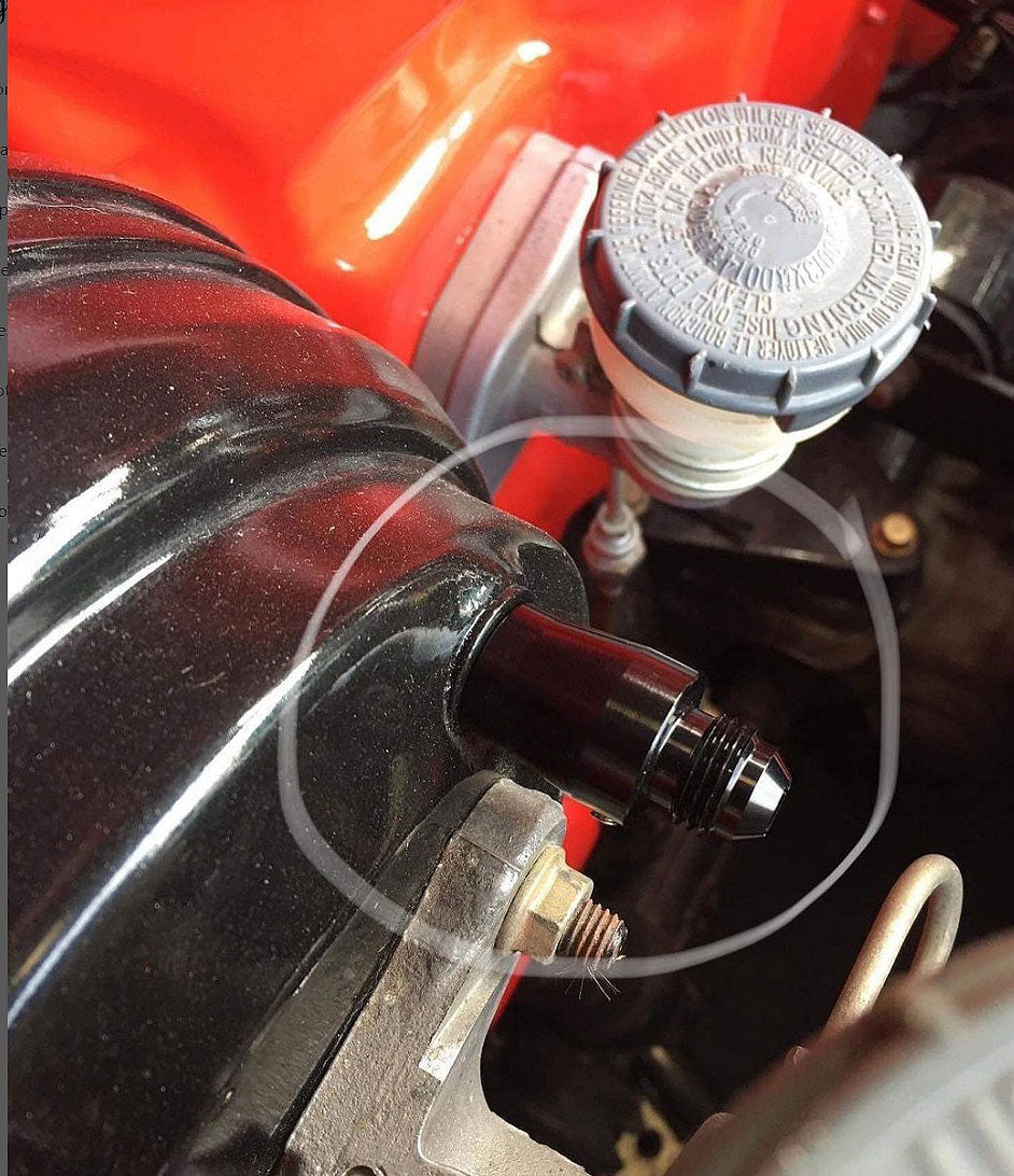 Brake Booster Vacuum Adapter Fitting AN6 For Honda Civic Acura Integra ...