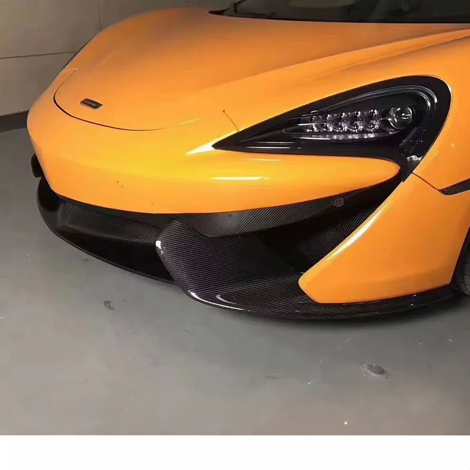 Dry Carbon Fiber Full Front Lip Kit for McLaren 540C 570S– Bull Boost ...