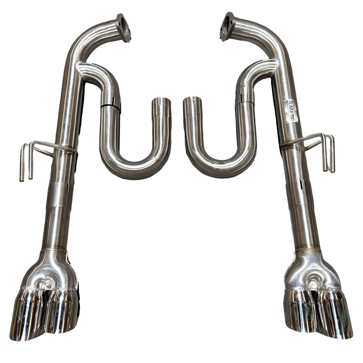3" Axle Back Exhaust For Caprice PPV 6.0L 3.5" Quad Tips High Flow 304 ...