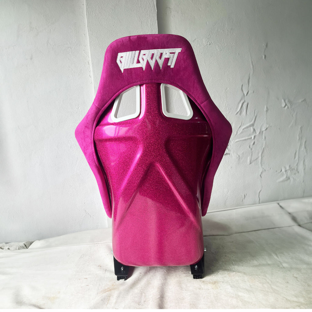 Pink Bull Boost Adjustable Racing Lowered Heartbreak Bucket Seat with ...