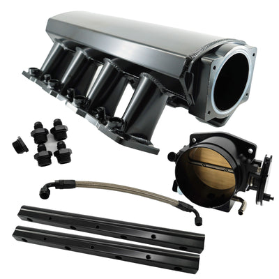 GM LS7 Intake Manifold Fabricated Aluminum 102mm EFI Fuel Injection Sh ...