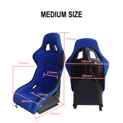 Pink Bull Boost Adjustable Racing Lowered Heartbreak Bucket Seat with ...