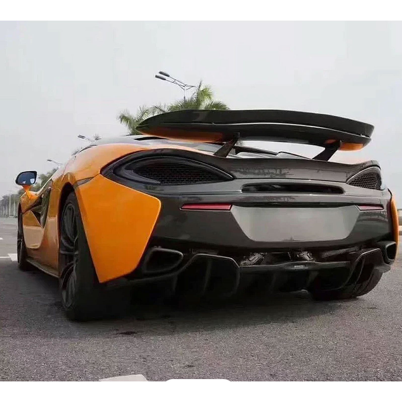 P1 Style Dry Carbon Fiber Wing Spoiler for McLaren 570S– Bull Boost ...