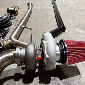 Rear Custom Mount Turbo Kit For Nissan 350Z Fairlady Z33 Infiniti G35 ...