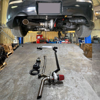 Rear Custom Mount Turbo Kit For Nissan 350Z Fairlady Z33 Infiniti G35 ...