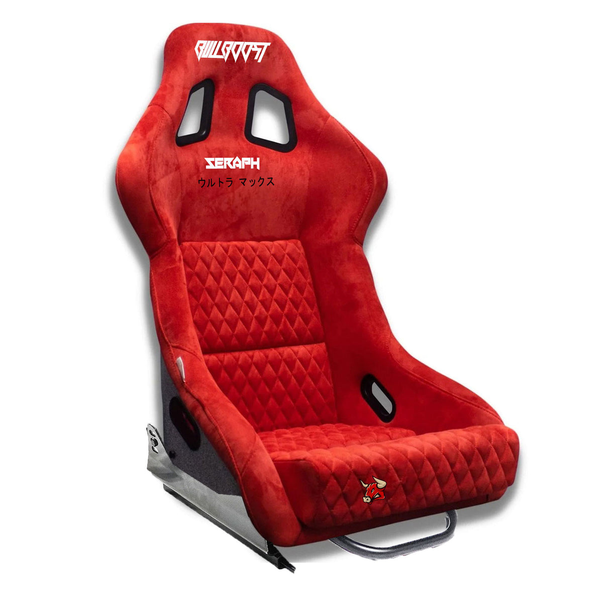 Red Bull Boost Adjustable Racing Lowered Ultra Max Bucket Seat with Sl ...