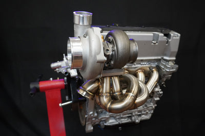 K Series Top Mount Manifold K20 K24 T4 .82 Billet Turbo K Swap Kit EG ...