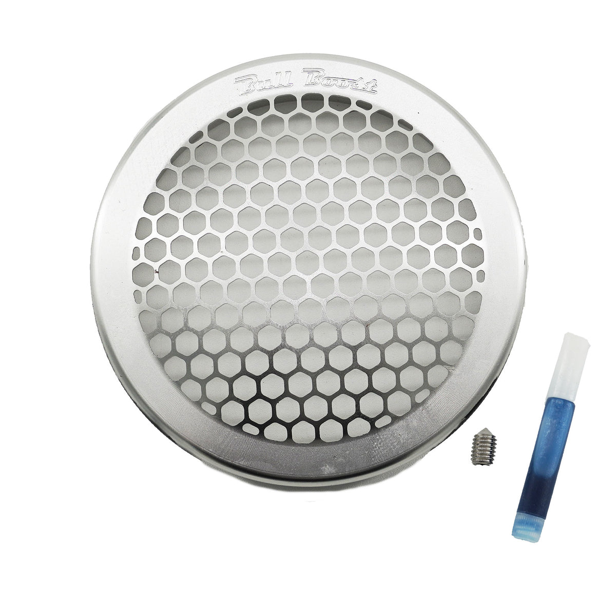 Silver Billet 4" Inch Turbo Inlet Guard Velocity Stack Adapter Bellmou ...