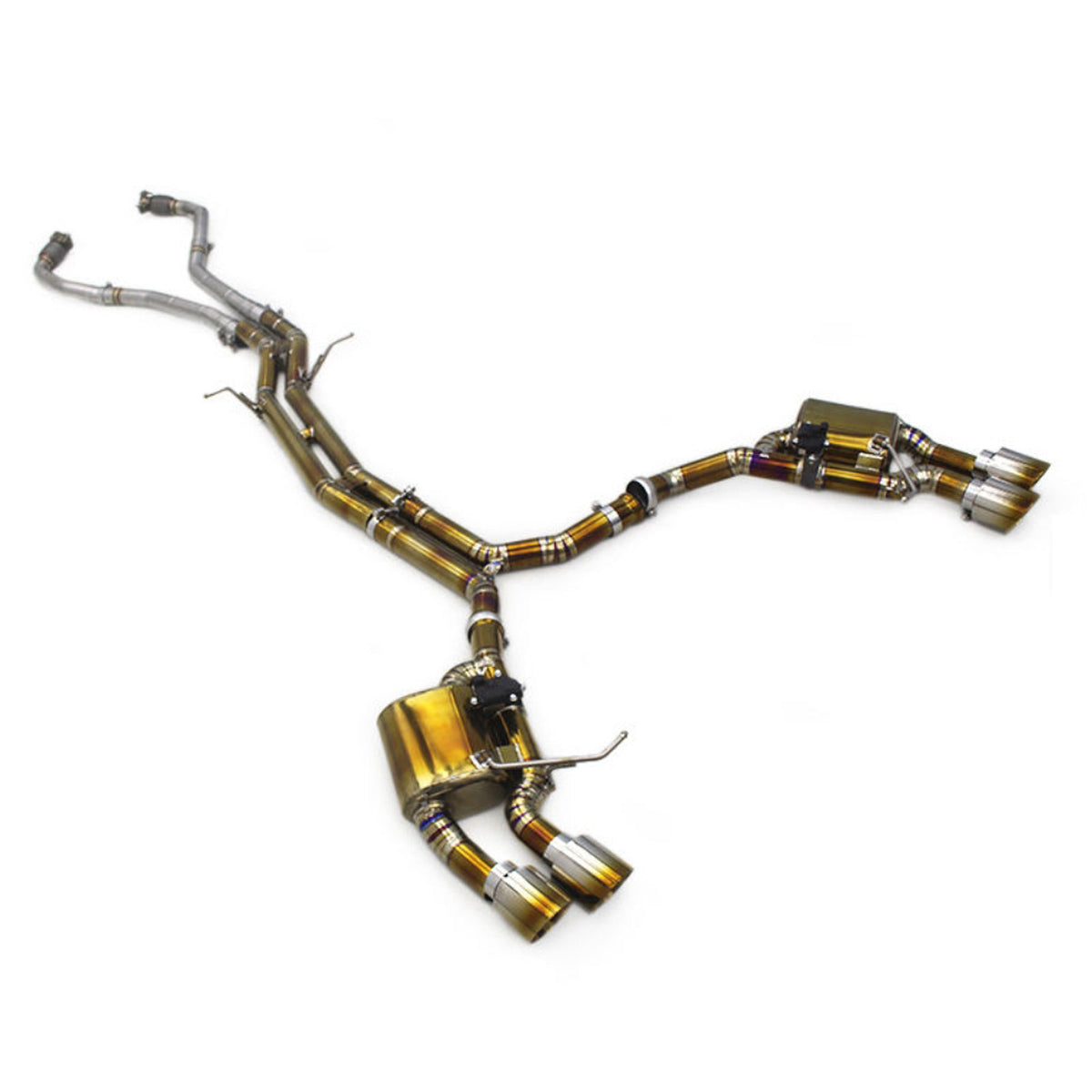 Titanium Valved Performance Catback Exhaust for Porsche Macan 3.0T ...