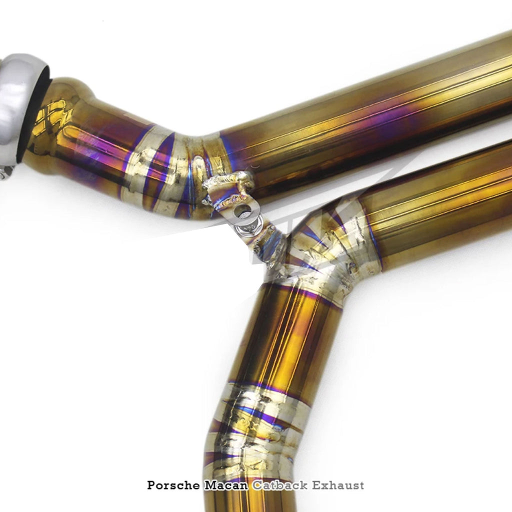 Titanium Valved Performance Catback Exhaust for Porsche Macan 3.0T ...
