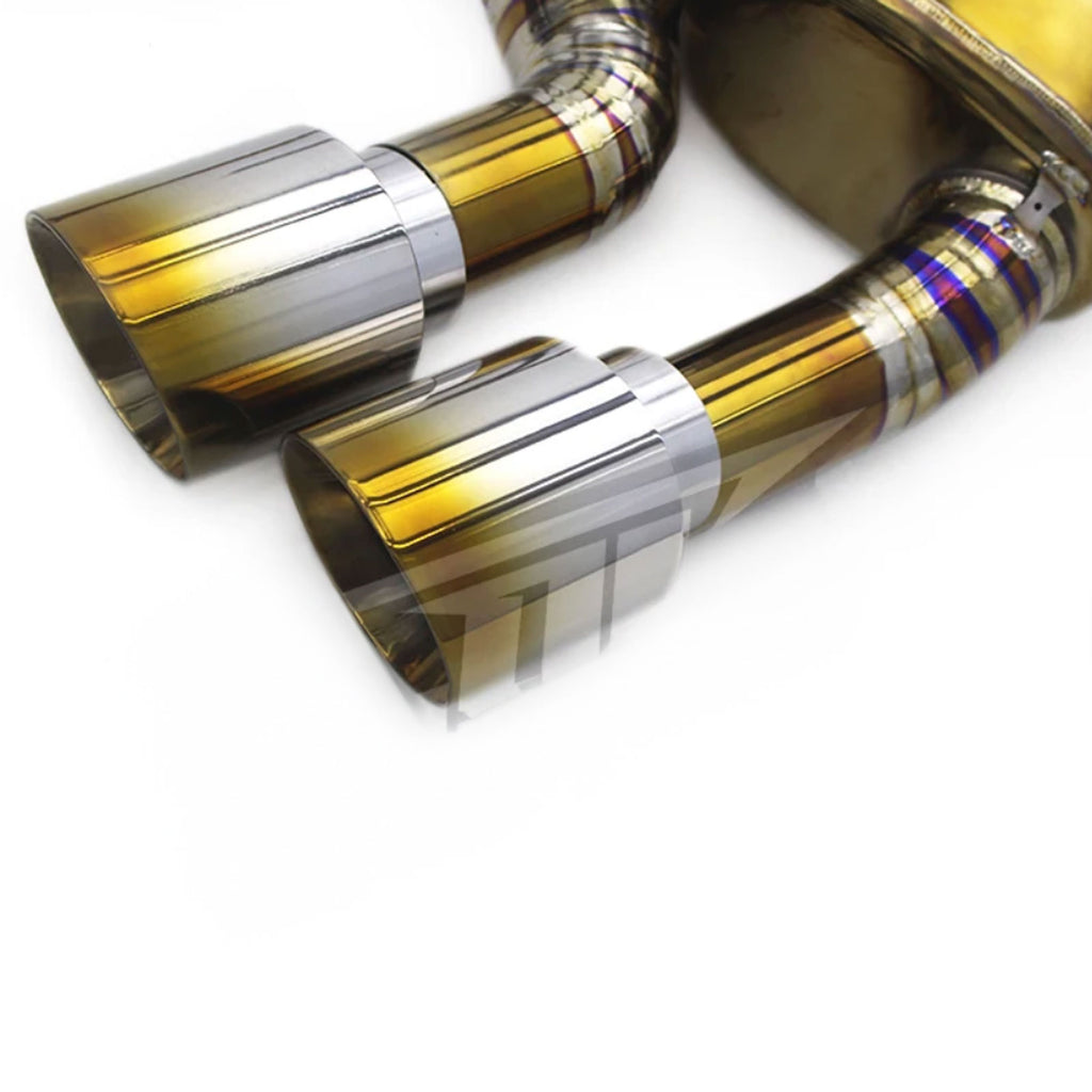 Titanium Valved Performance Catback Exhaust for Porsche Macan 3.0T ...