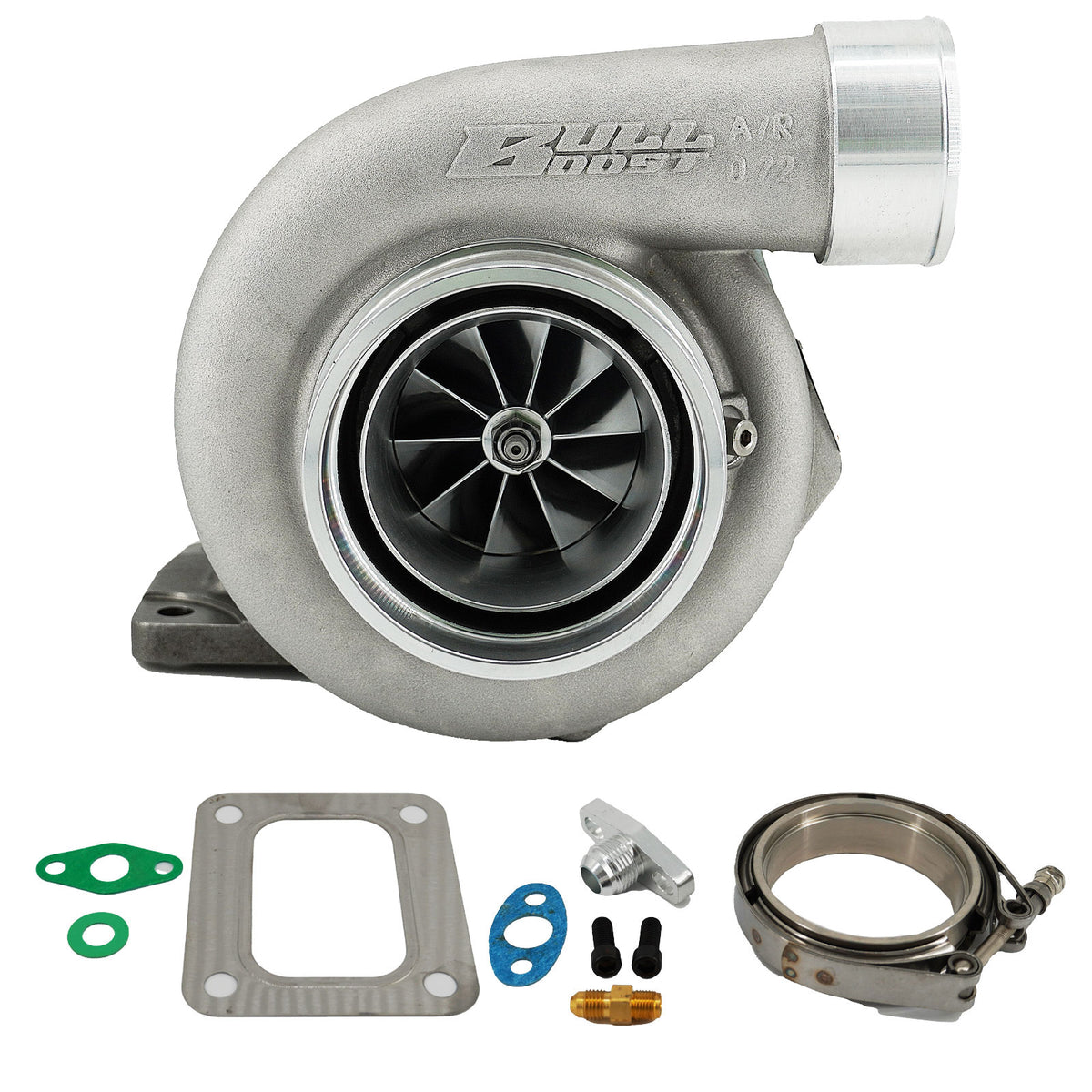 GT35 GTX3582 Billet Wheel Turbo .63 AR T3 Vband Turbine Housing Anti-S ...