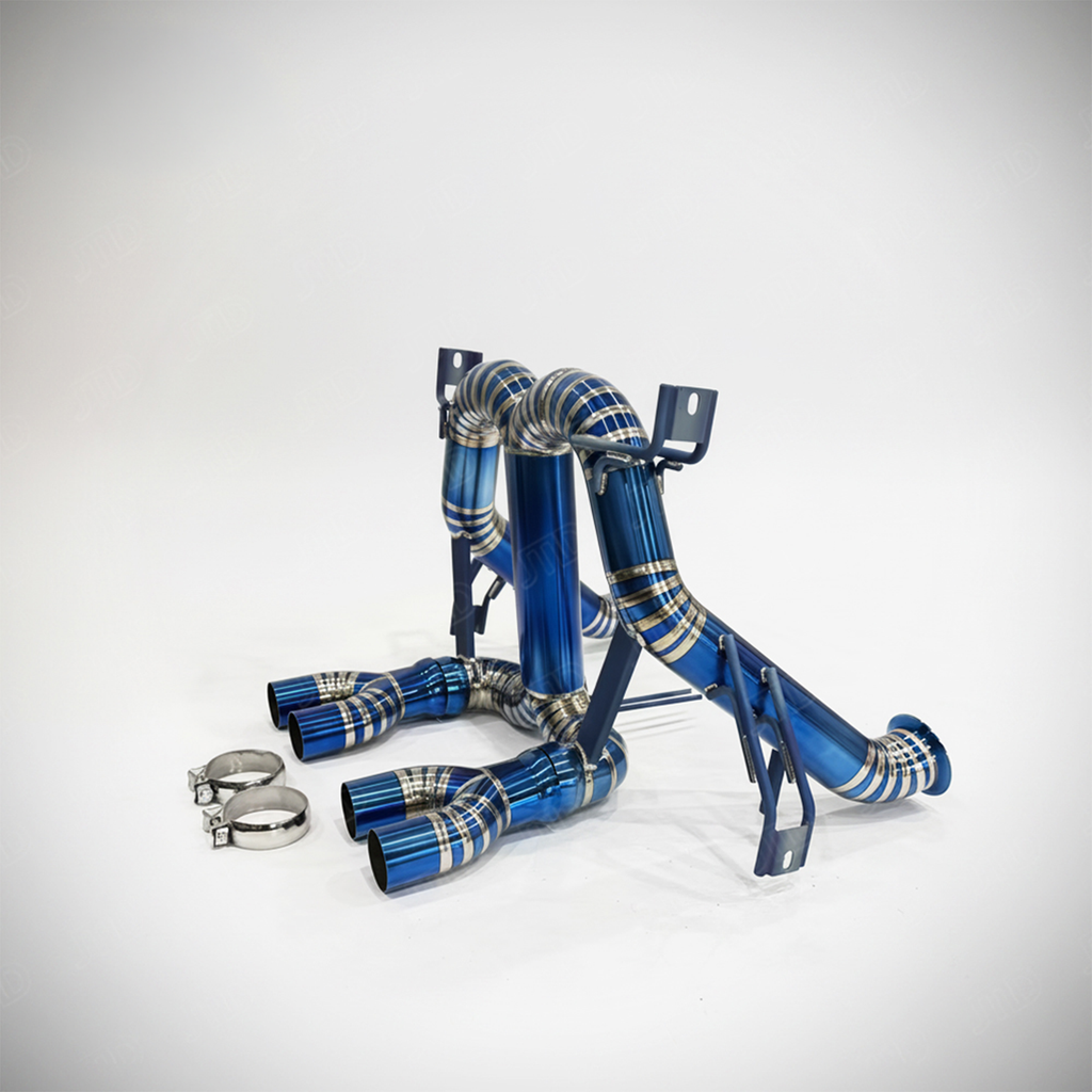 High Performance Straight Rear Exhaust System for Lamborghini Revuelto ...