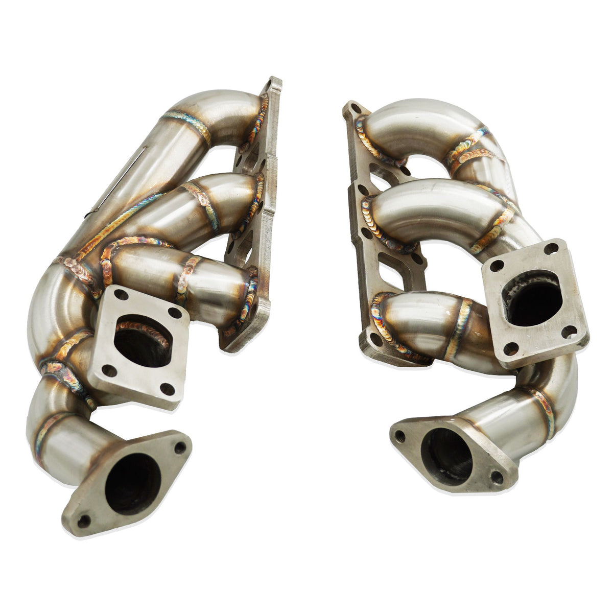 Twin Turbo Manifolds For Nissan 350Z Fairlady Infiniti G35 VQ35 T25 38 ...
