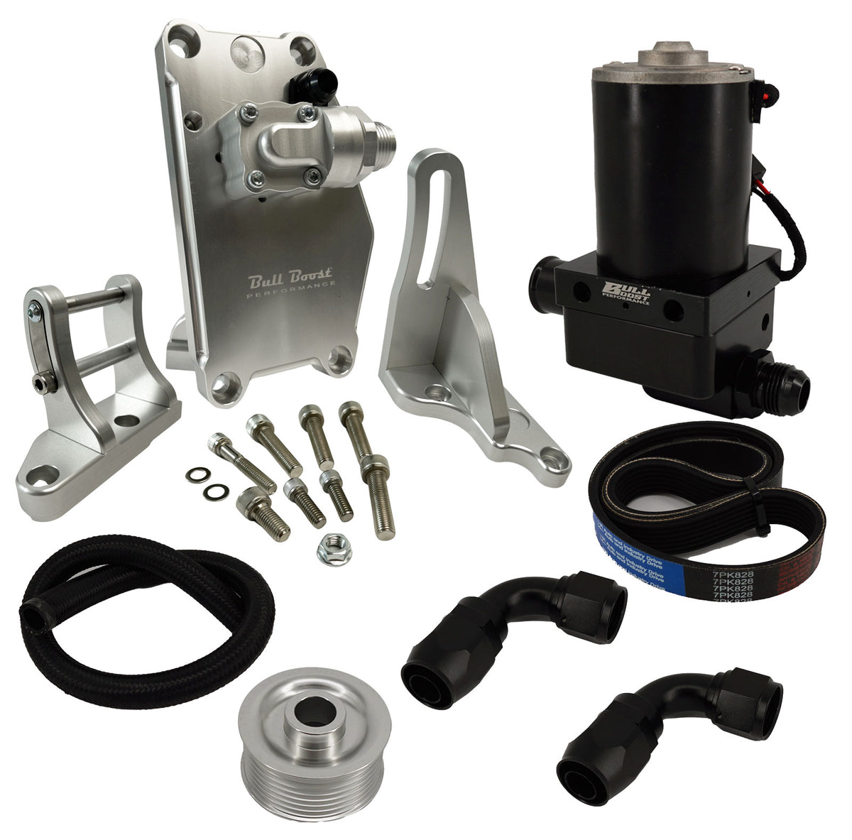 Billet K20 K24 K Series Electric Water Pump Plate Kit Alternator Brack ...