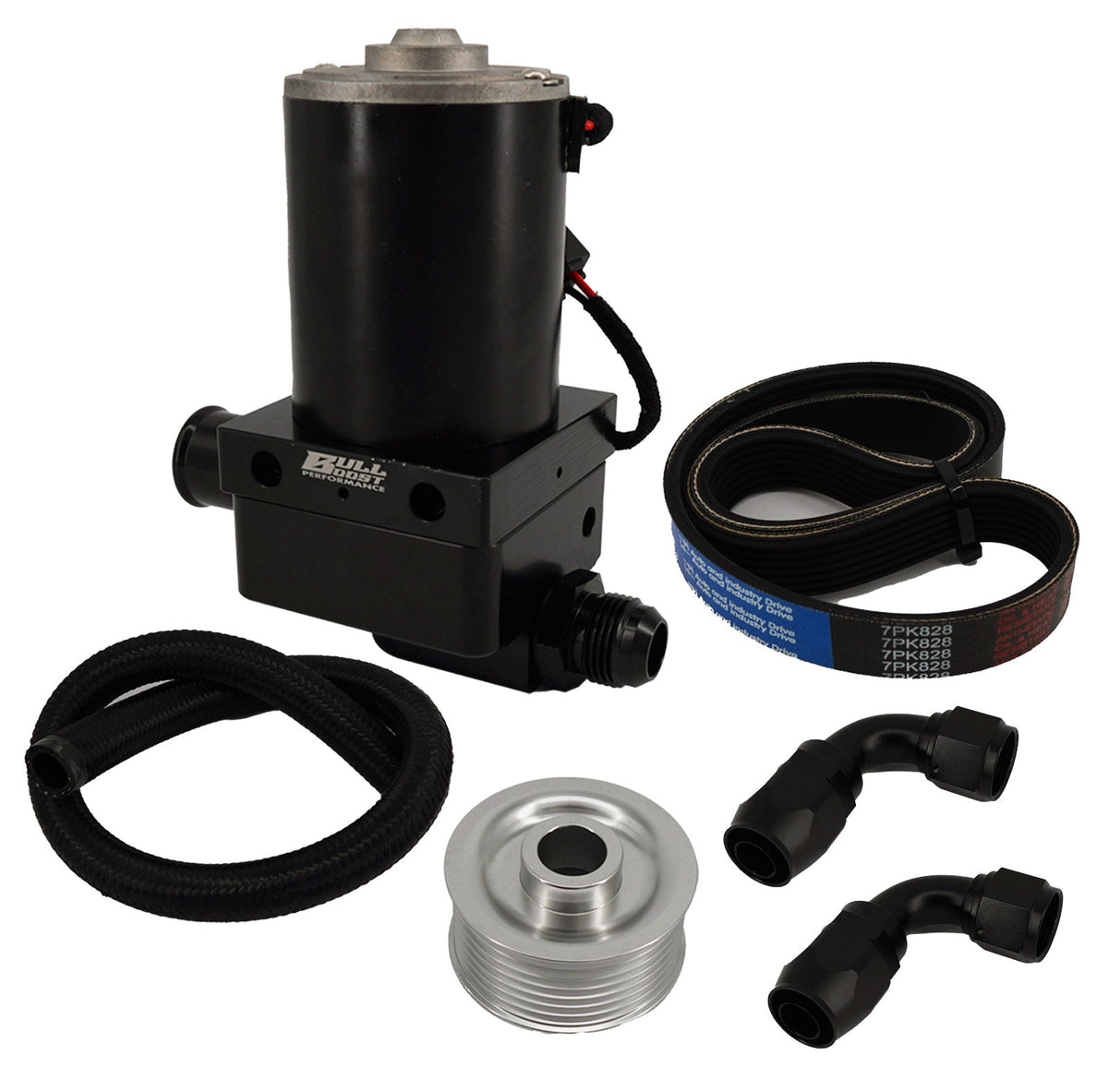 Universal High Flow Inline Electric Water Pump 20 Gallon GPM 12AN Port ...
