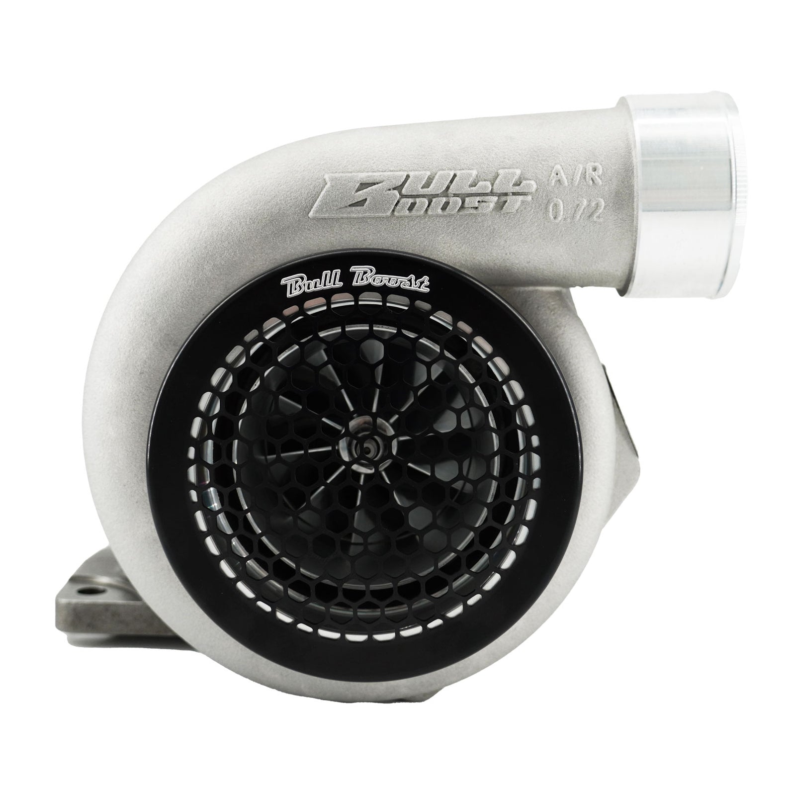 Billet 4" Inch Turbo Inlet Guard Velocity Stack Adapter Bellmouth Inta ...