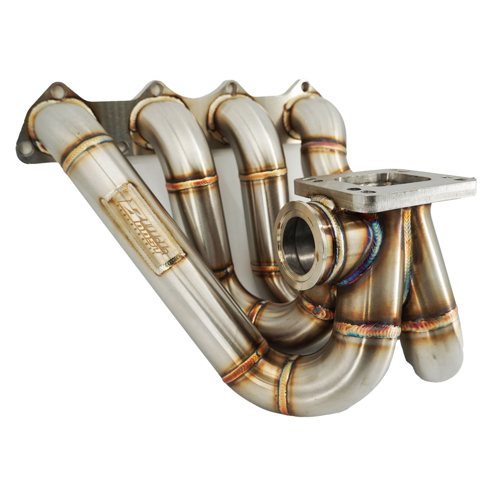 B Series T3 .82 Top Mount Turbo Manifold Kit GSR Si B16 B18 B20 44mm F ...