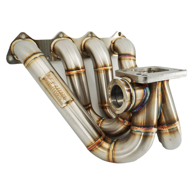 B Series T3 .82 Top Mount Turbo Manifold Kit GSR Si B16 B18 B20 44mm F ...