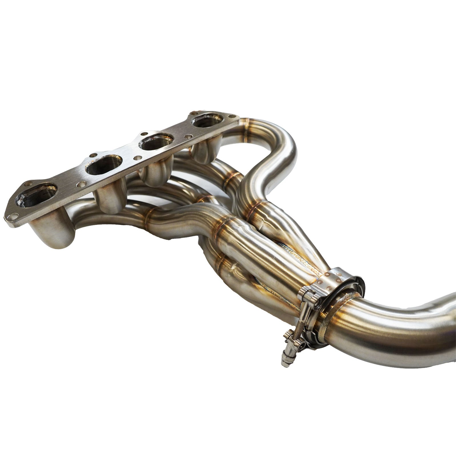 B Series Ramhorn 4-1 Header B16 B18 B20 EG DC EK Honda Acura Civic Int ...
