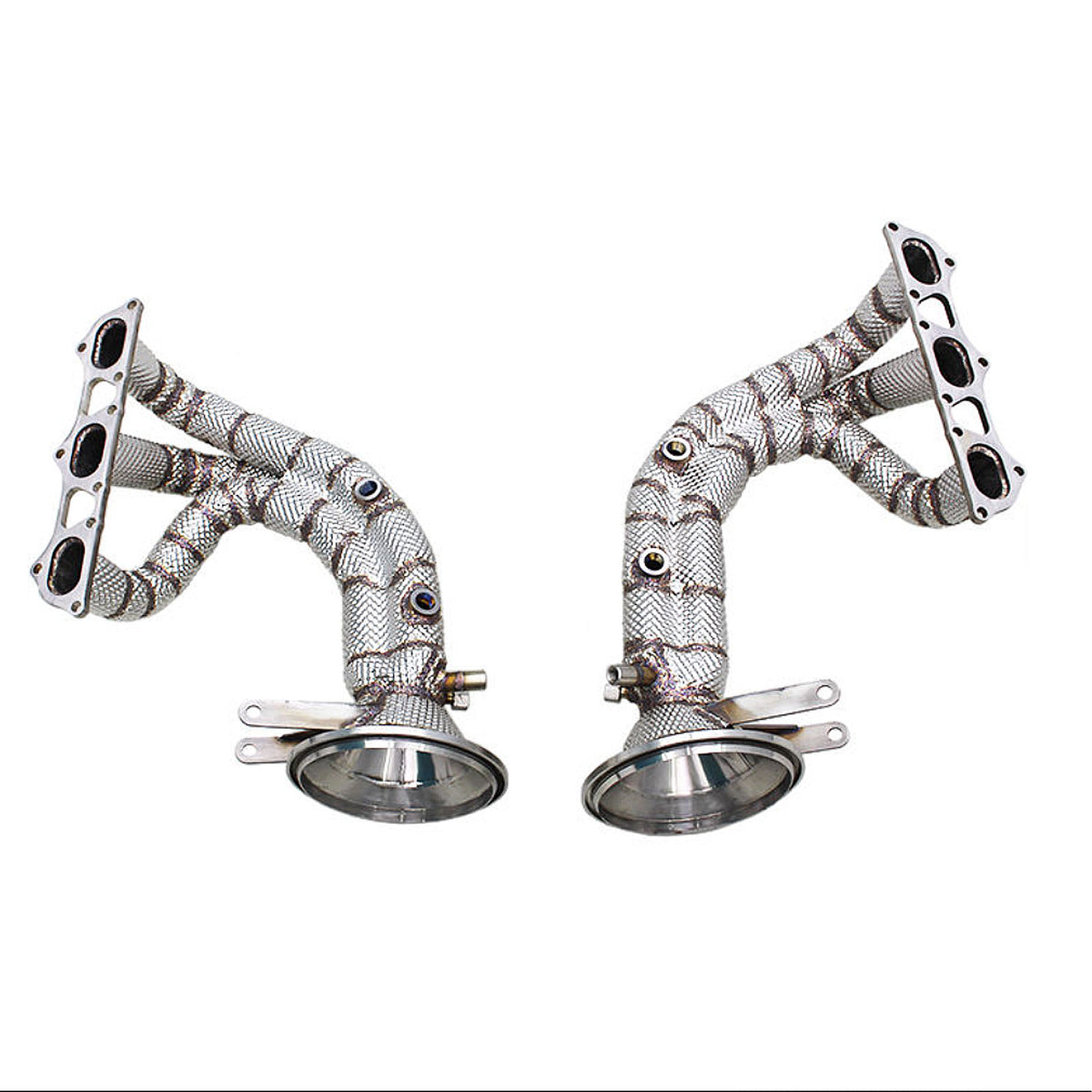 Catless Exhaust Manifold Downpipe for Porsche 992 992.1 992.2 GT3 RS G ...