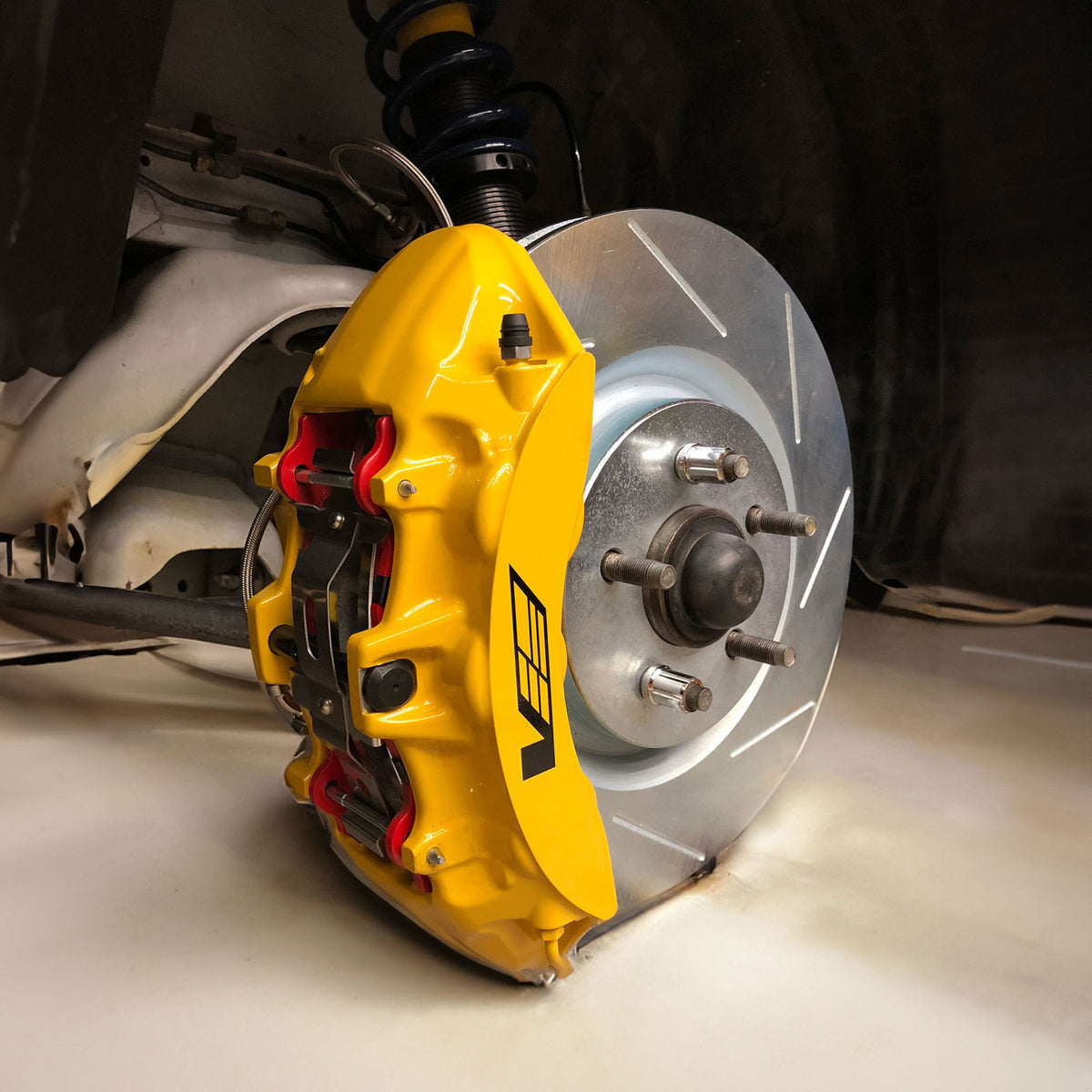 CTS-V Brake Caliper Adapter Kit for MK4 Supra/SC Chassis SC300 SC400 ...