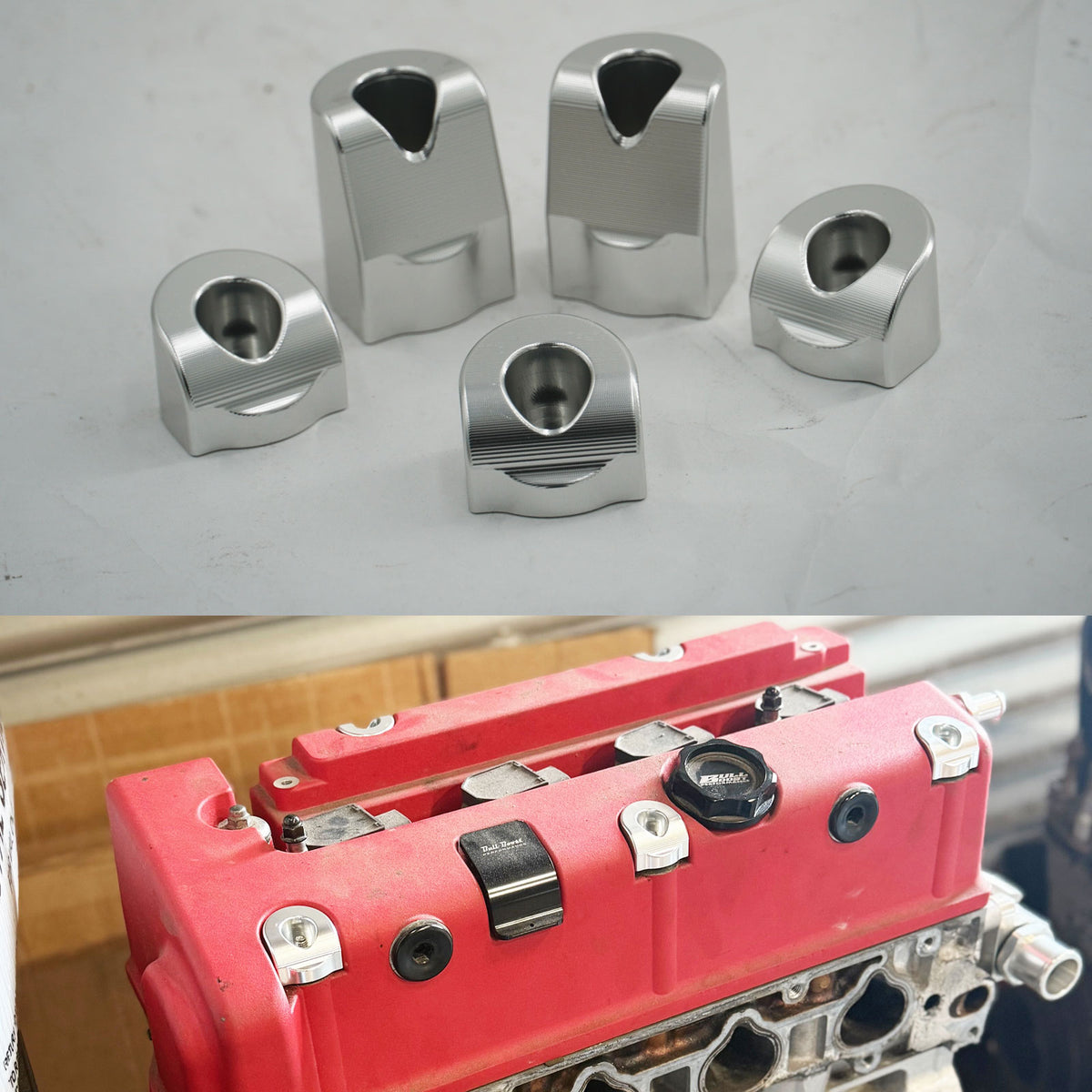Billet K20 K24 Valve Cover Dress Up Hardware For Honda Acura Civic DC2 ...