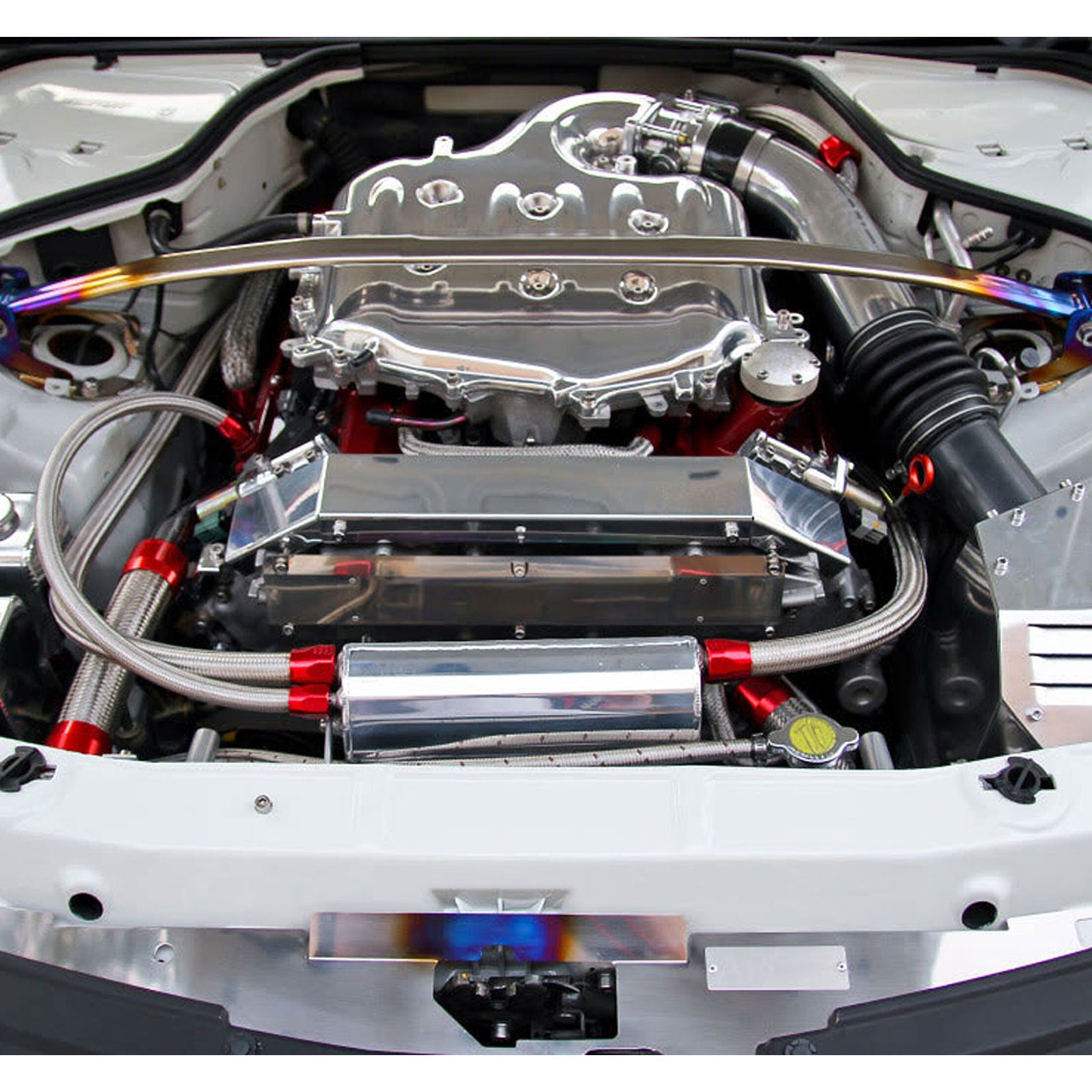 Aluminum Harness Cover For Rare JDM Nissan 350Z Infiniti G35 VQ35 Fair ...