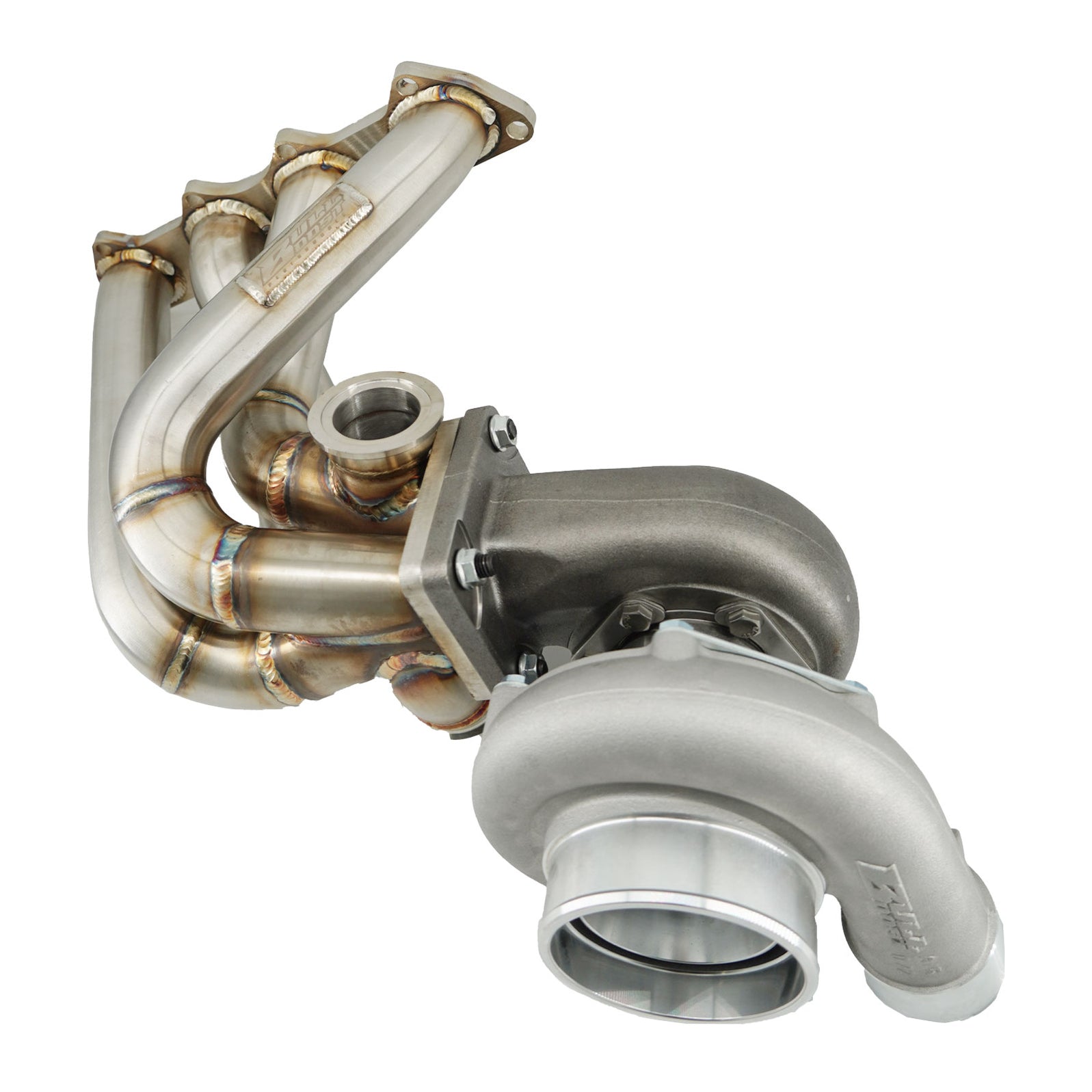 B Series Forward Front Facing Turbo Manifold T4 B16 B18 B20 GSR B18C S ...