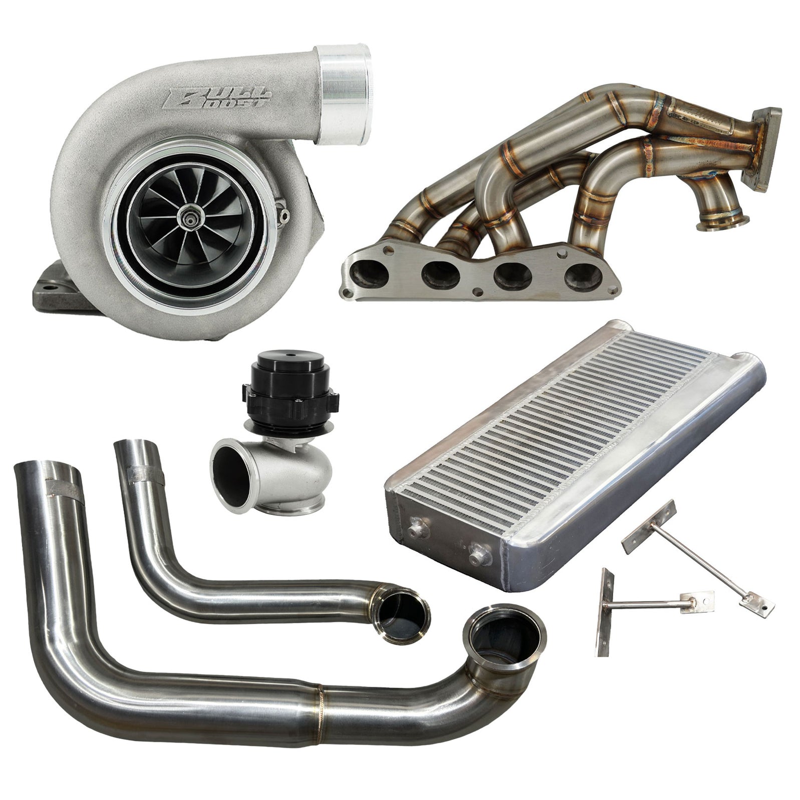 K Swap K Series K20 K24 Dual Ball Bearing Turbo Sidewinder Manifold In ...