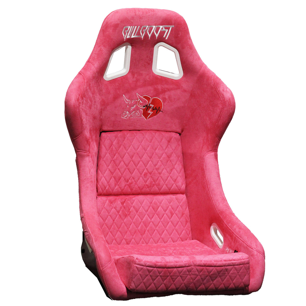 Pink Bull Boost Adjustable Racing Lowered Heartbreak Bucket Seat with ...