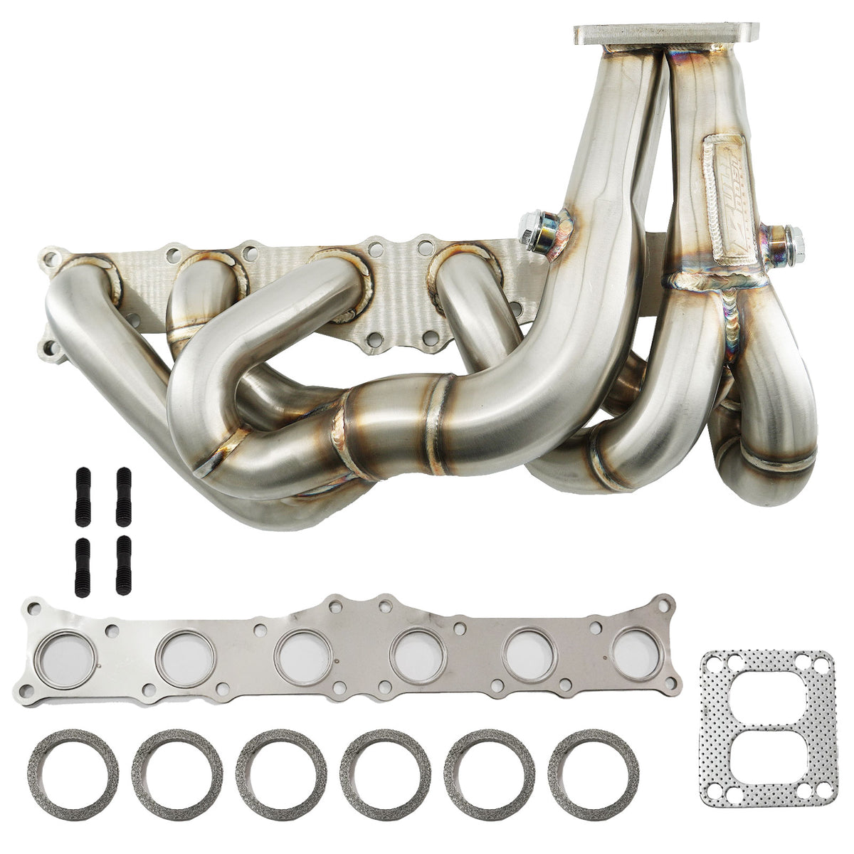 N54 Top Mount T4 T3 Single Turbo Exhaust Manifold for 135i 335i 535i Z ...