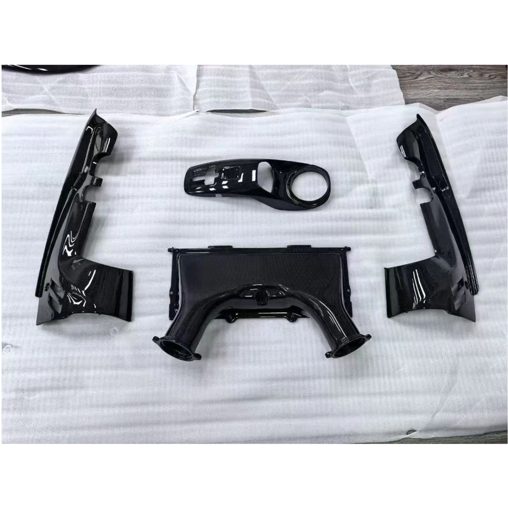 Dry Carbon Fiber Engine Bay Cover Set for Ferrari 488– Bull Boost ...