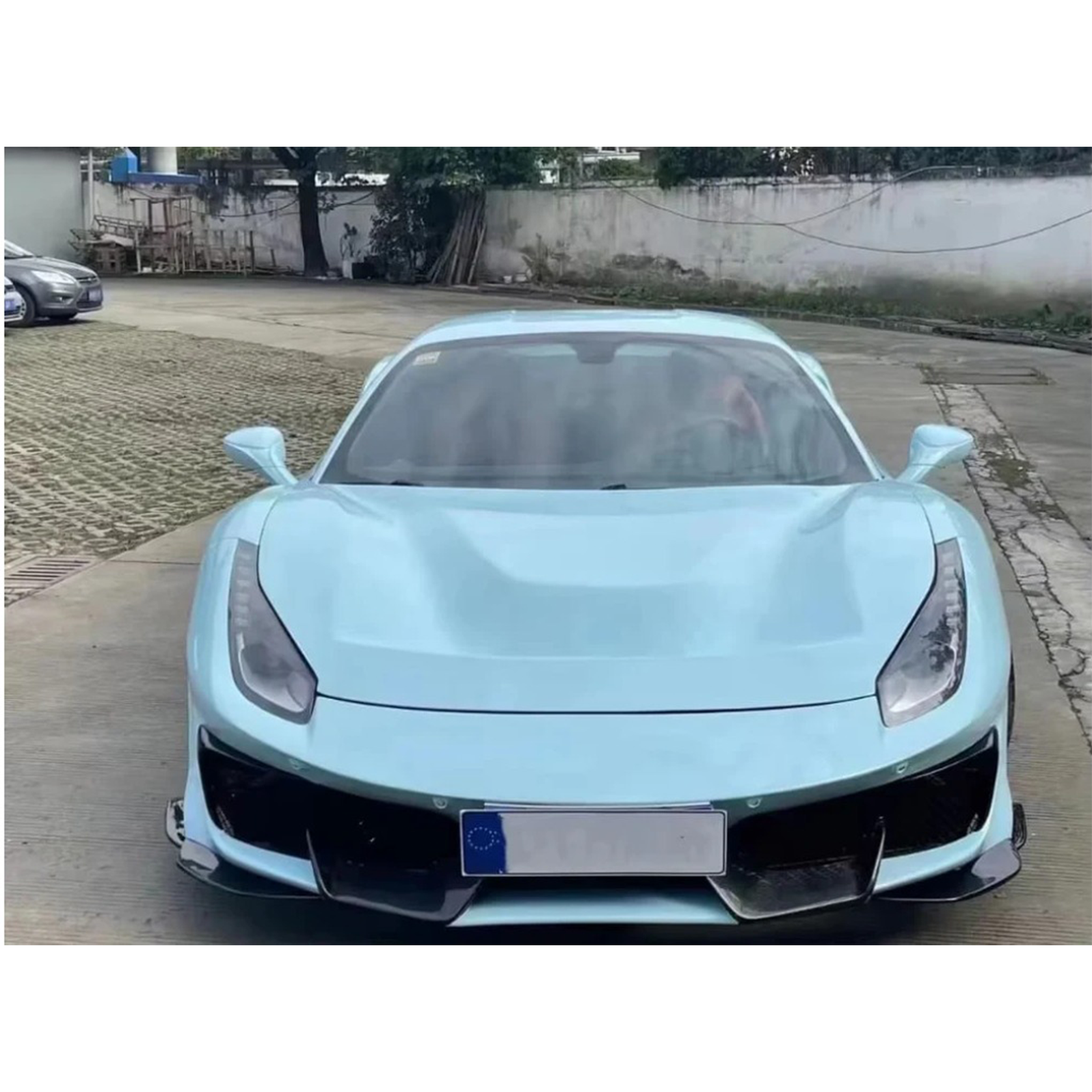 488 Pista Style Carbon Fiber Full Conversion Kit for Ferrari 488– Bull ...