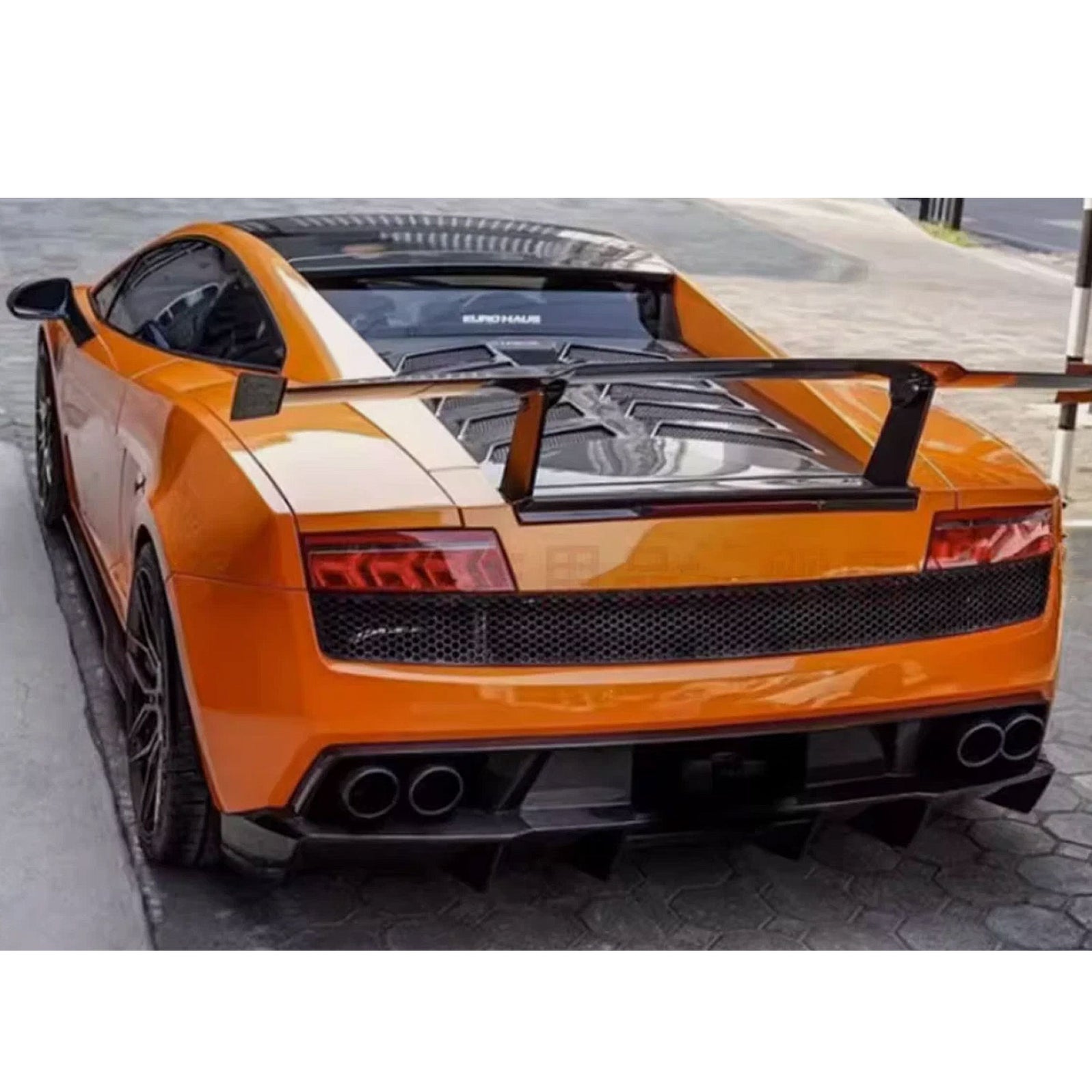 STRATEC Carbon Fiber Rear Engine Trunk for Lamborghini Gallardo LP550 ...