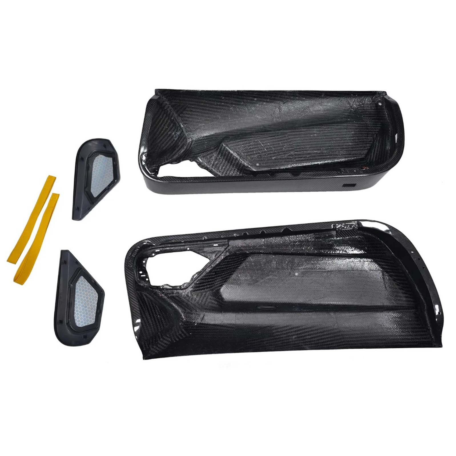 Dry Carbon Fiber Interior Door Panels for Lamborghini Aventador LP700 ...