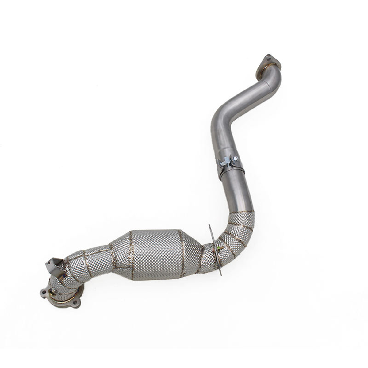 High Flow Catted Stainless Steel Downpipe for Mercedes‑Benz A35 A35S A ...
